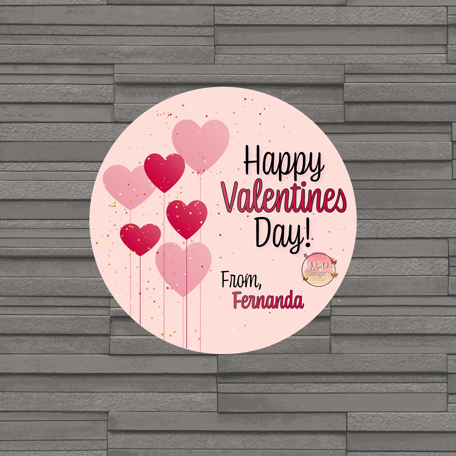 Valentine's Day Stickers Valentine Favor Stickers - Etsy
