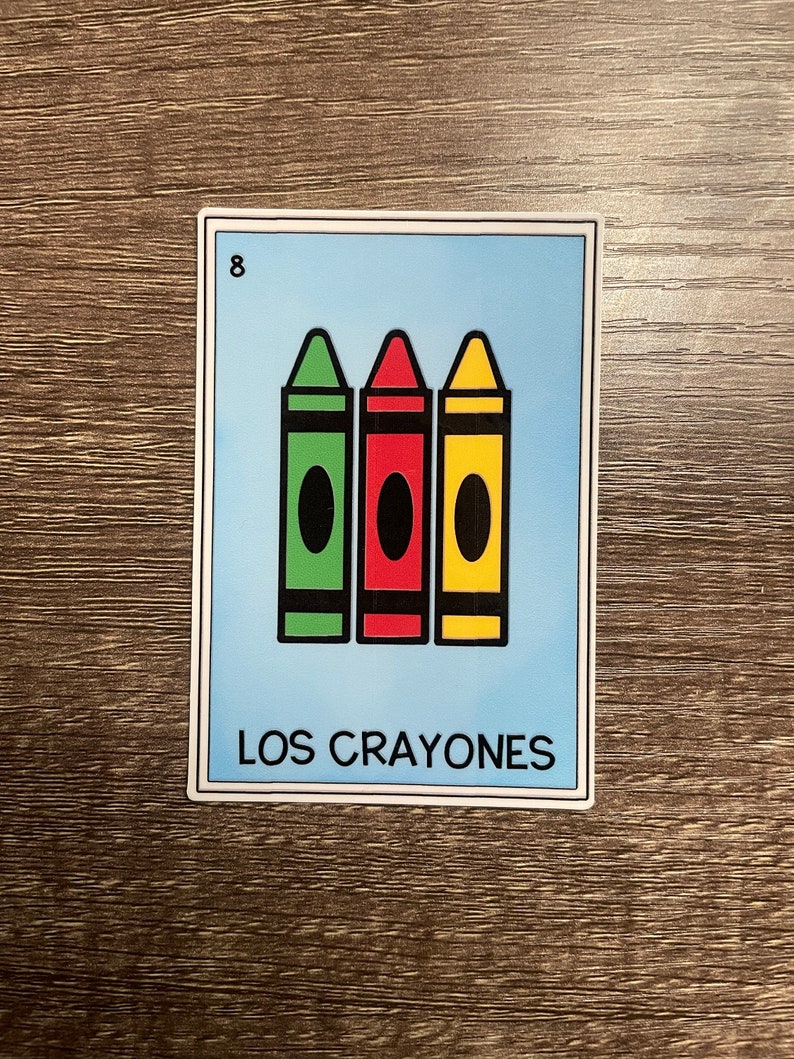Loteria Teacher Stickers | Classroom Supplies Stickers | Water ...