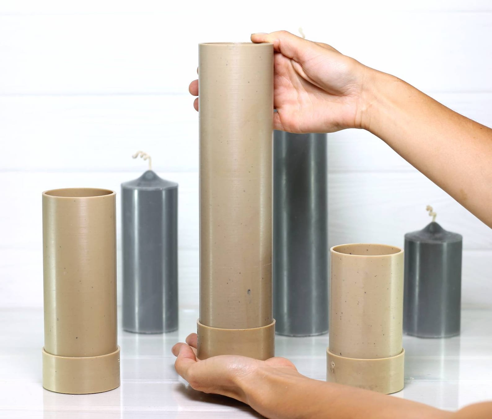 Pillar Candle Molds for Candle Making diameter 2.35 6cm - Etsy