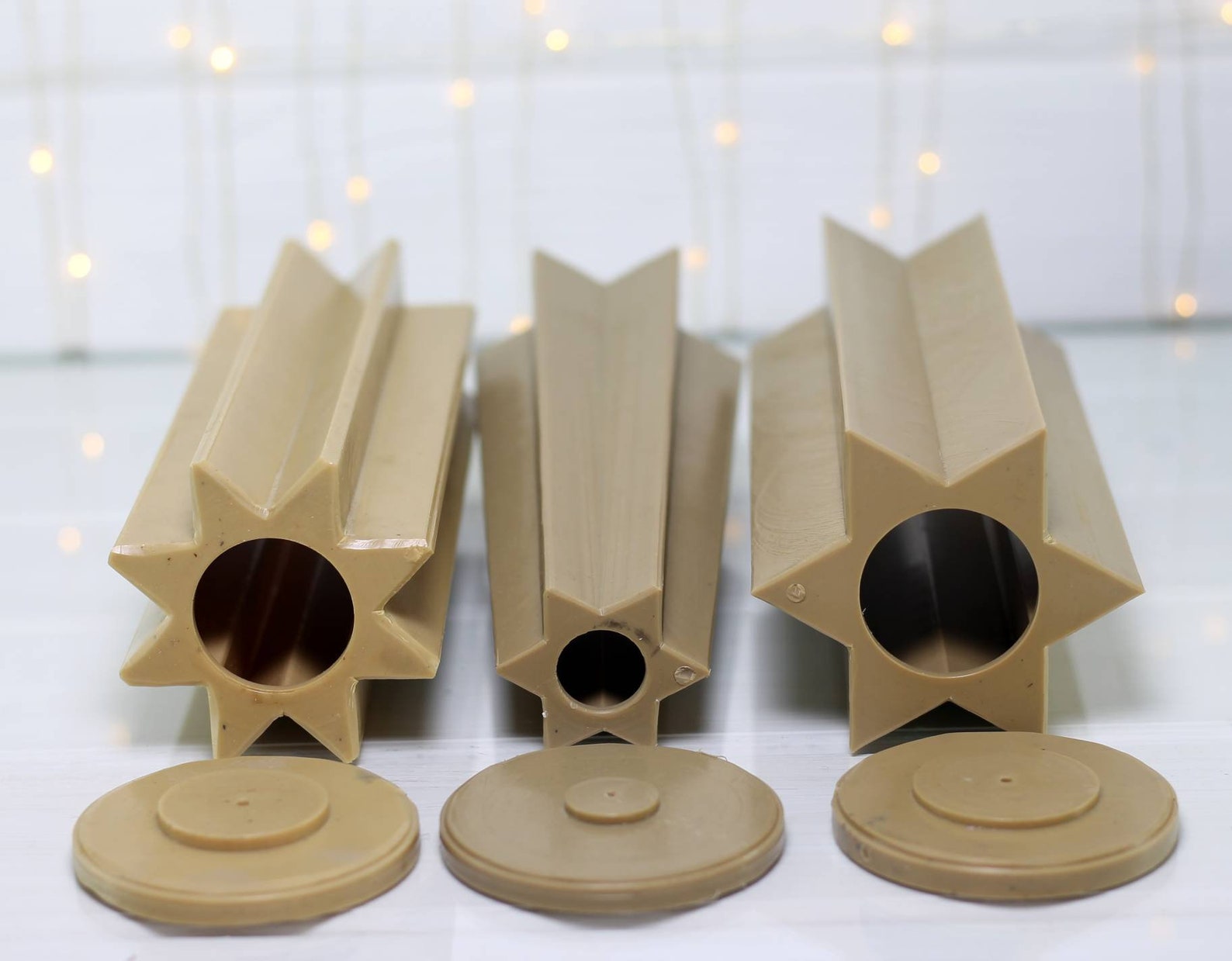 Star Shape Mold 7.9 in 20cm for Making Carved Candles - Star Candle ...