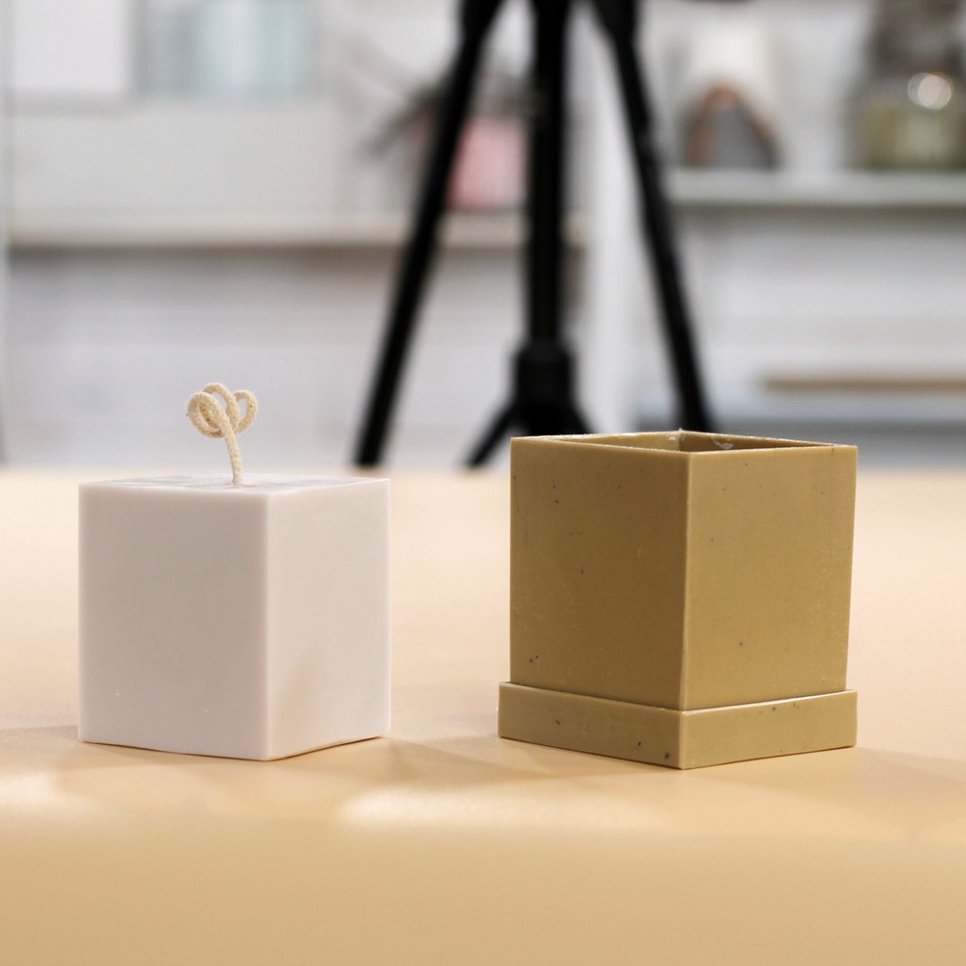 Square Candle Mold - Create Stunning Geometric Candles With Ease ...