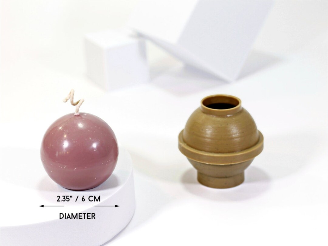 Sphere Candle Mold: DIY Candle Making, 2.35