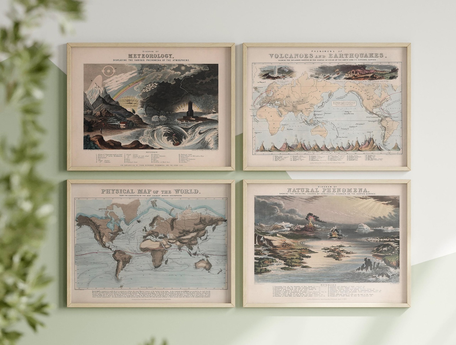 Digital Vintage Science Posters Printable Astronomy Decor for Teacher ...