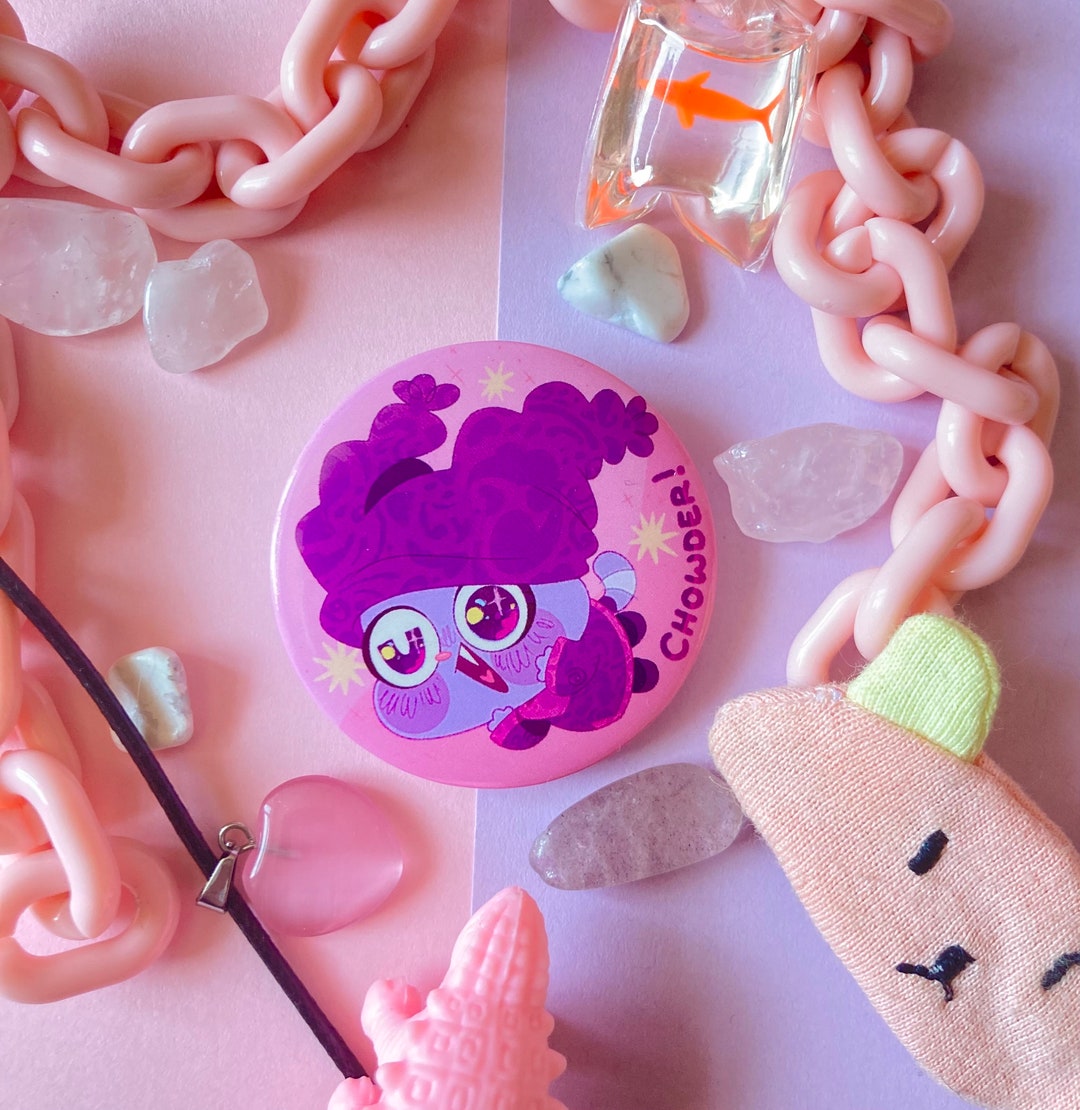 Chowder INSPIRED Cute Button Badge - Etsy