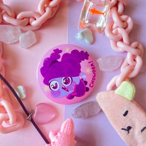 Chowder INSPIRED Cute Button Badge - Etsy