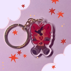Fnaf-inspired 2” Keyrings - Etsy