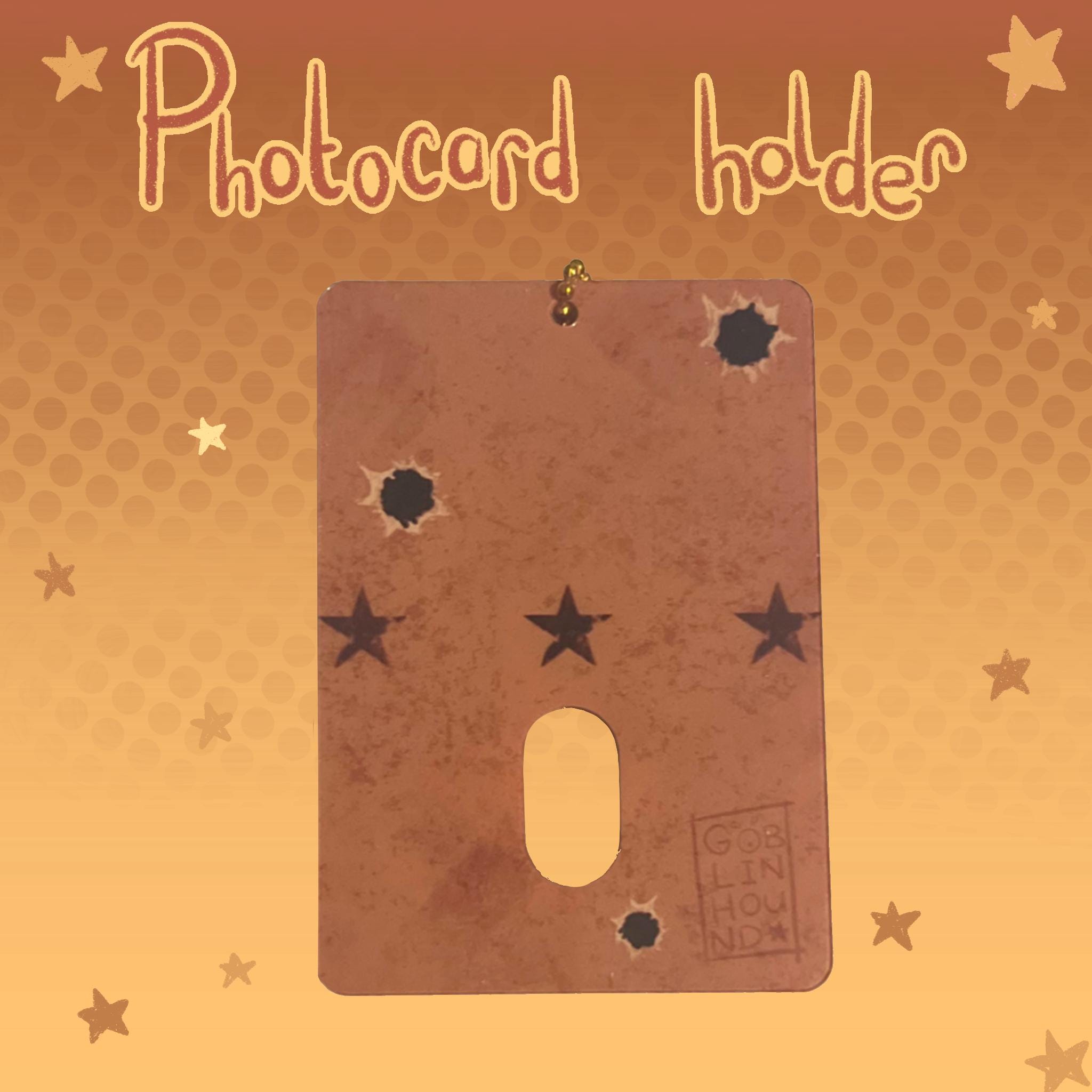 Mini Wanted Poster Acrylic Photocard Holder 3.5” - Etsy