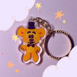 Fnaf-inspired 2” Keyrings - Etsy