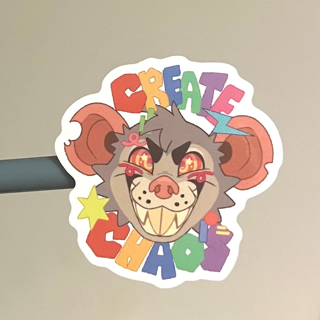 Create Chaos Rat 2 Sticker - Etsy