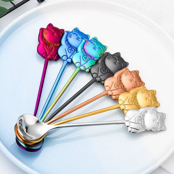 Cat Spoon - Etsy