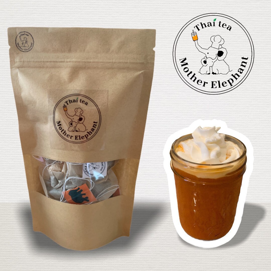 Thai Tea Fresh Brew Thai Tea Powder in Single Bag (10 Tea Bags) - Etsy