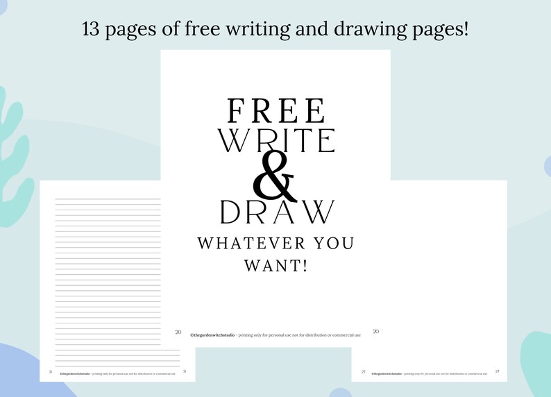 Minimalist Character Profile DIGITAL DOWNLOAD - Etsy