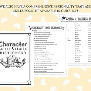 Minimalist Character Profile! - DIGITAL DOWNLOAD - - Etsy