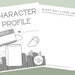 Minimalist Character Profile DIGITAL DOWNLOAD - Etsy