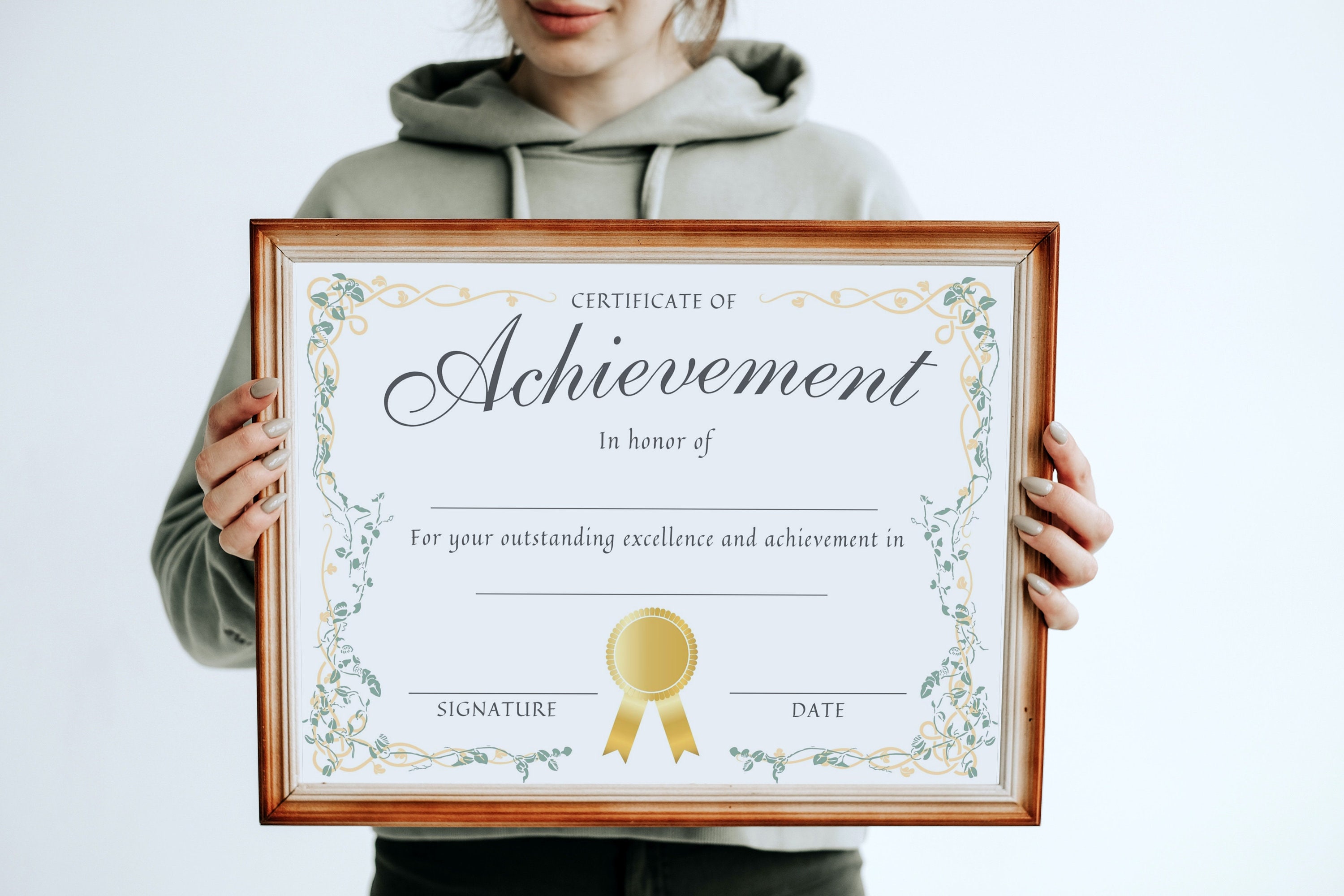 DIGITAL DOWNLOAD - Achievement Certificate! ~royal~ - Etsy