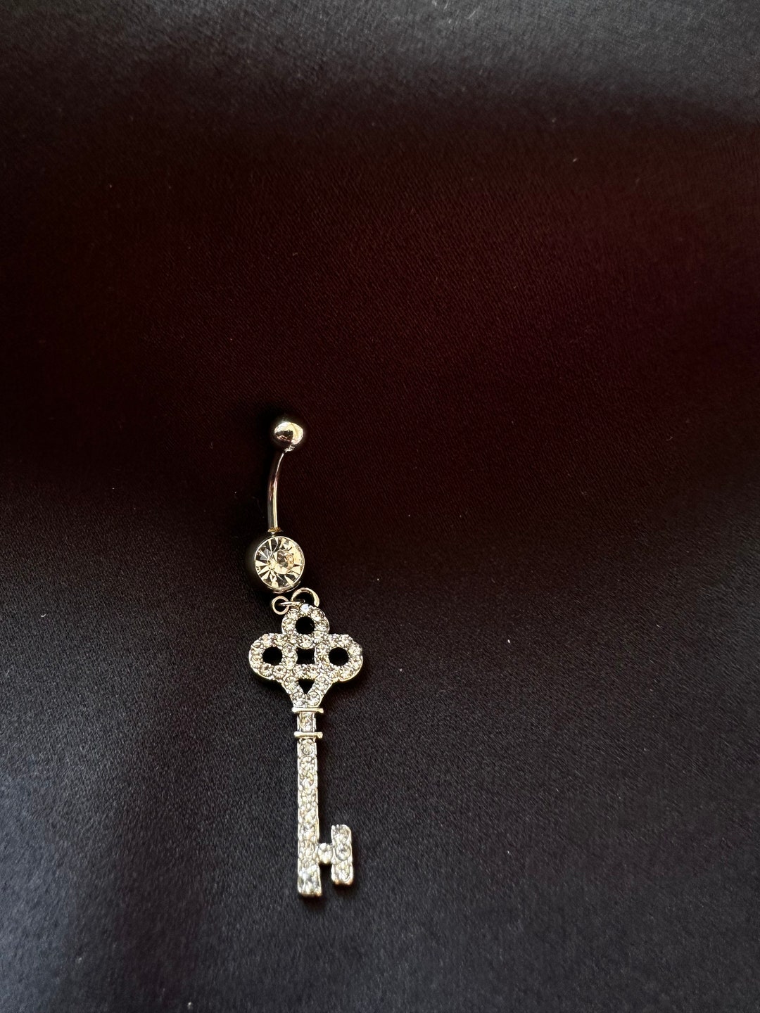 Key Belly Piercing - Etsy