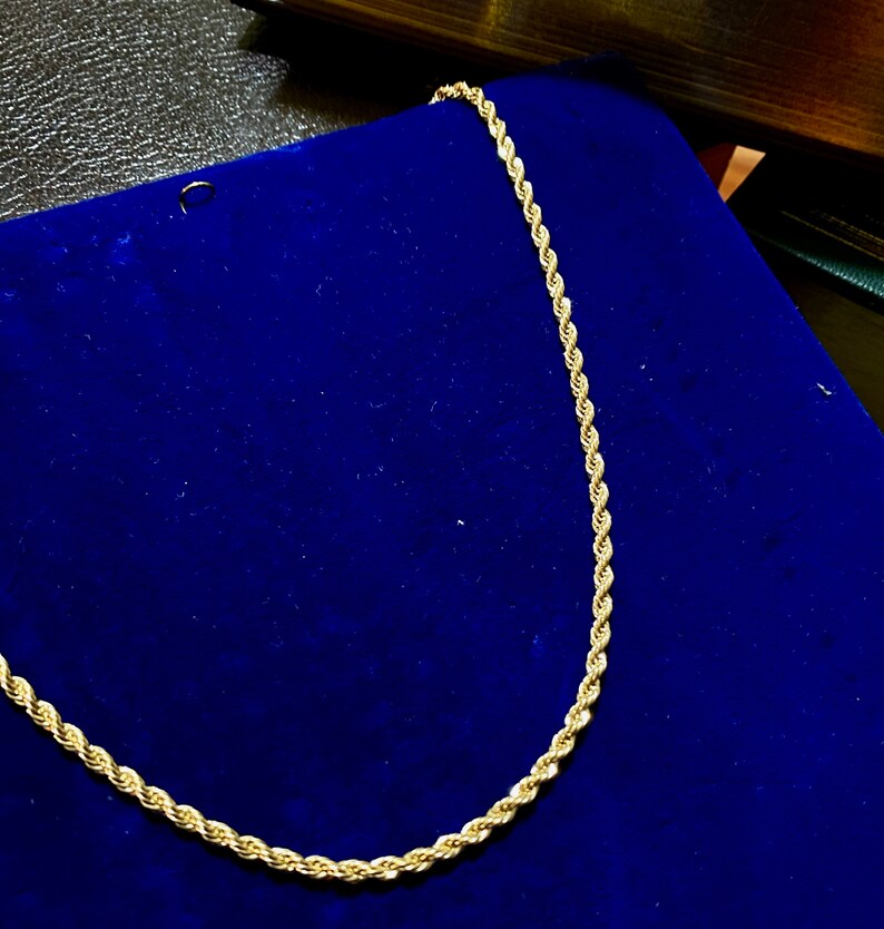 14K Yellow Gold Layered Rope Chain Necklace, 16 24 Inch, 1.5mm 5mm ...