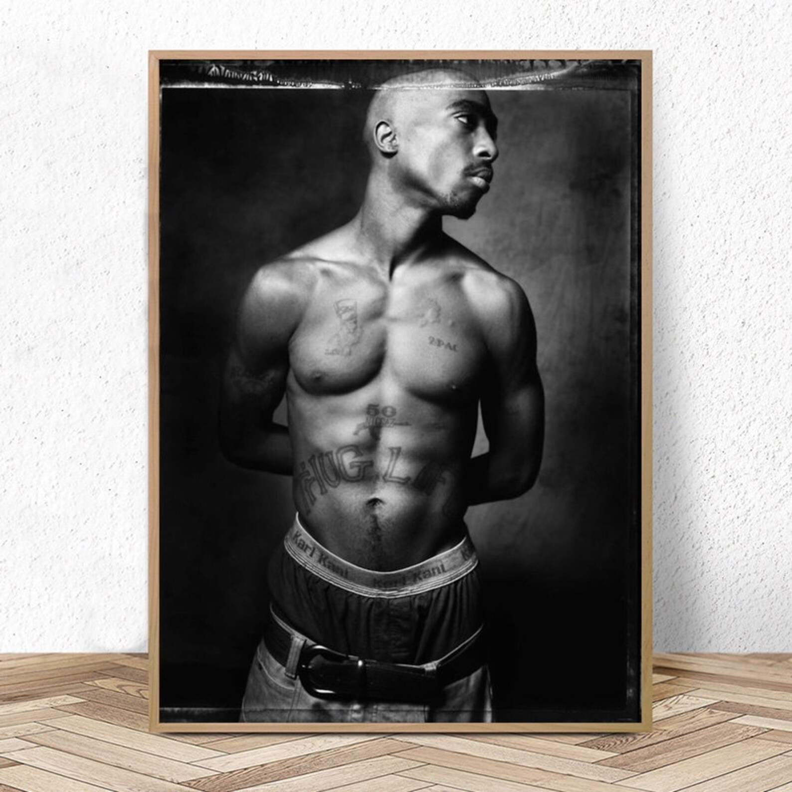 Tupac Shakur 2Pac Poster Canvas Art Wall Home Decor No Frame | Etsy