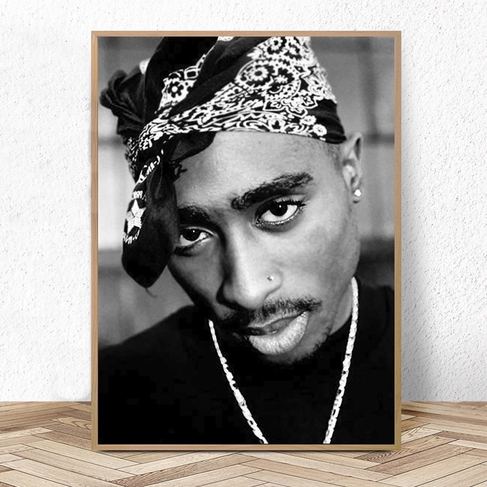 Tupac Shakur 2Pac Poster Canvas Art Wall Home Decor No Frame | Etsy