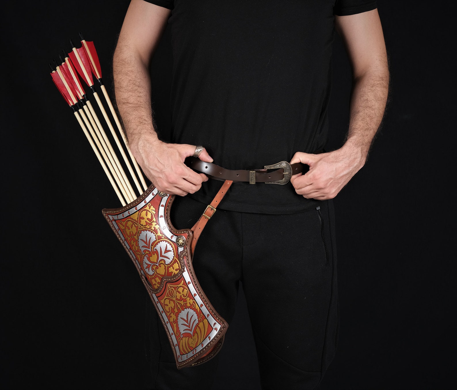 Historical Quiver-archery Quiver-traditional Ottoman Design - Etsy