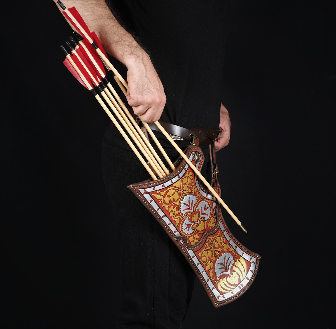 Historical Quiver-archery Quiver-traditional Ottoman Design - Etsy