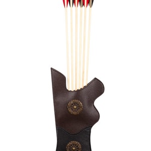 QUIVER-ARROW Quiver-traditional Design-archery - Etsy