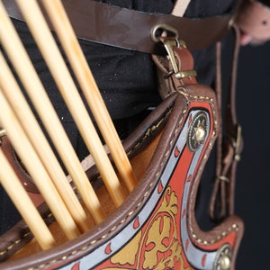 Historical Quiver-archery Quiver-traditional Ottoman Design Quiver-real ...