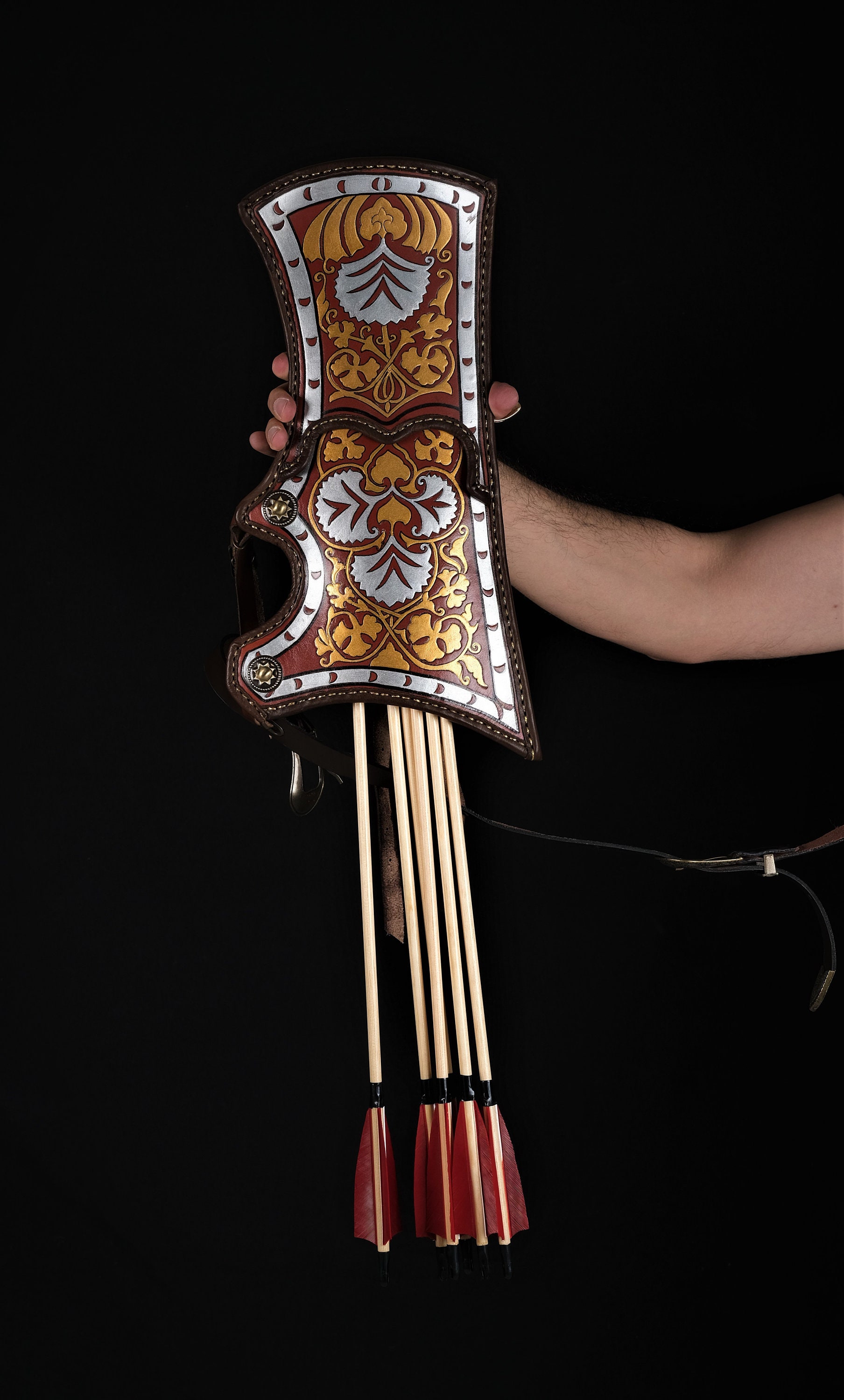 Historical Quiver-archery Quiver-traditional Ottoman Design - Etsy