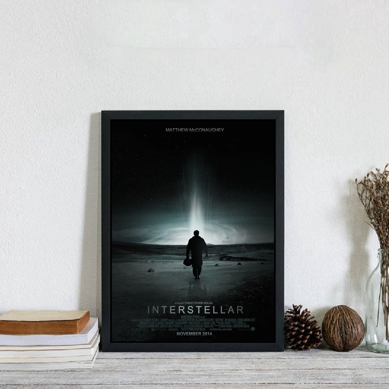 Interstellar Movie Posters and Prints Canvas Painting Wall Art Poster ...