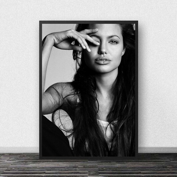 Angelina Jolie Poster - Etsy