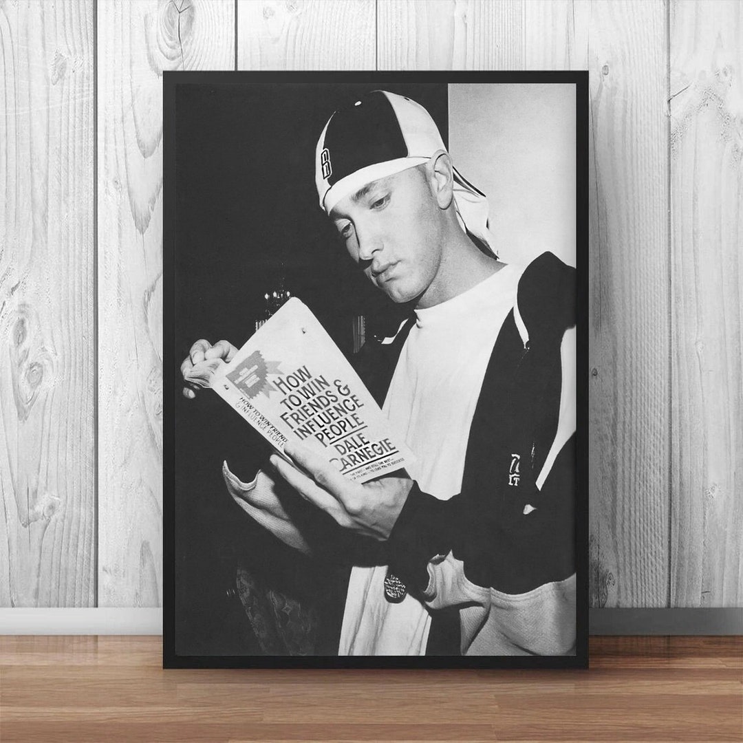 Eminem Poster Hip Hop Rap Poster Canvas Painting Wall Art Poster Home ...