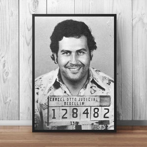 Pablo Escobar Poster Canvas Painting Wall Art Poster Home Decor no ...