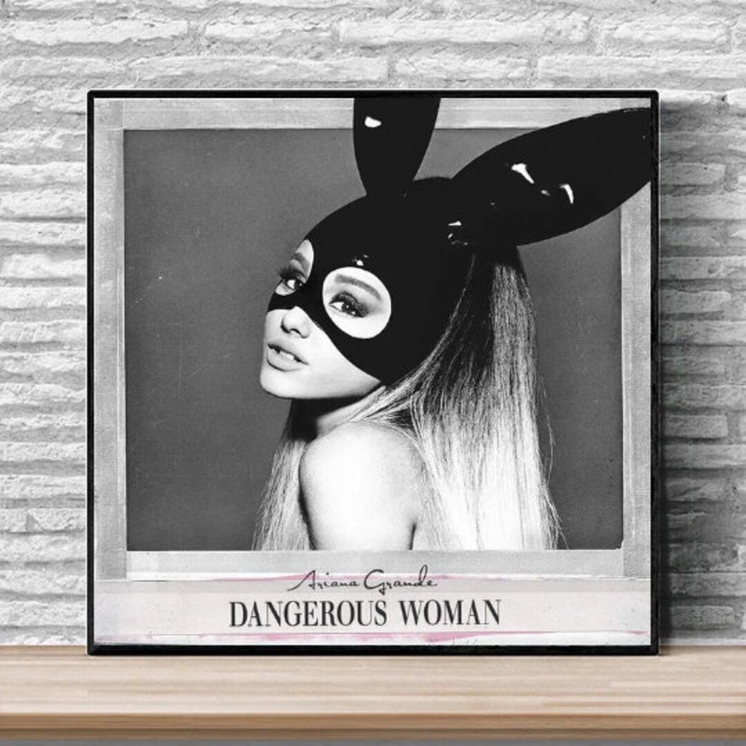 Ariana Grande Dangerous Woman Music Album Cover Poster Canvas Painting ...
