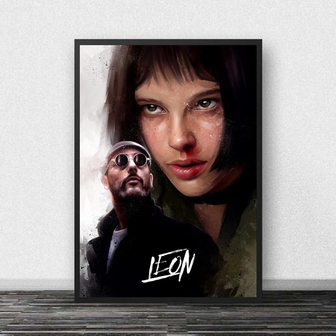 Leon the Professional Movie Poster Canvas Painting Wall Art for Living ...