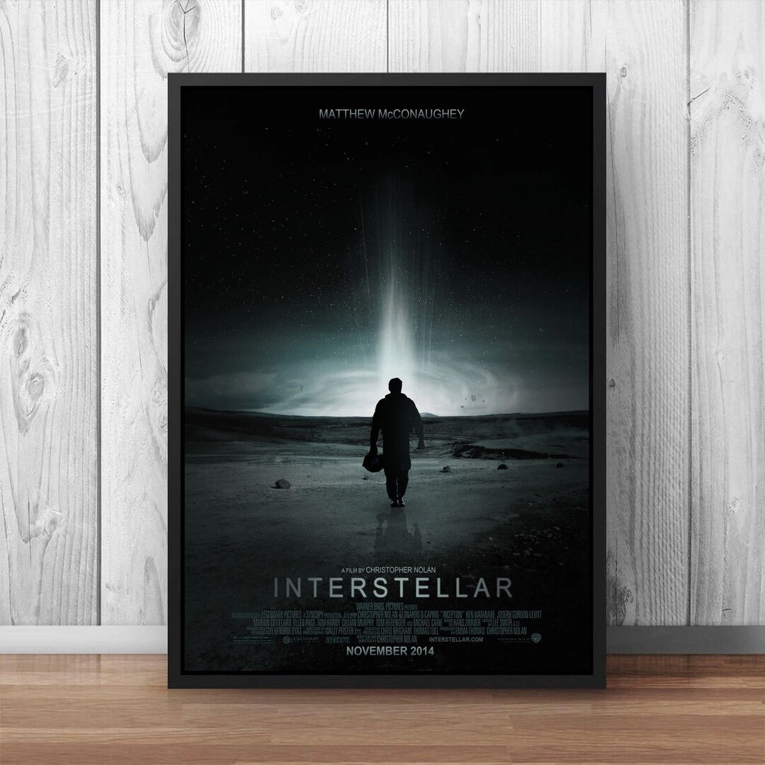 Interstellar Movie Posters and Prints Canvas Painting Wall Art Poster ...