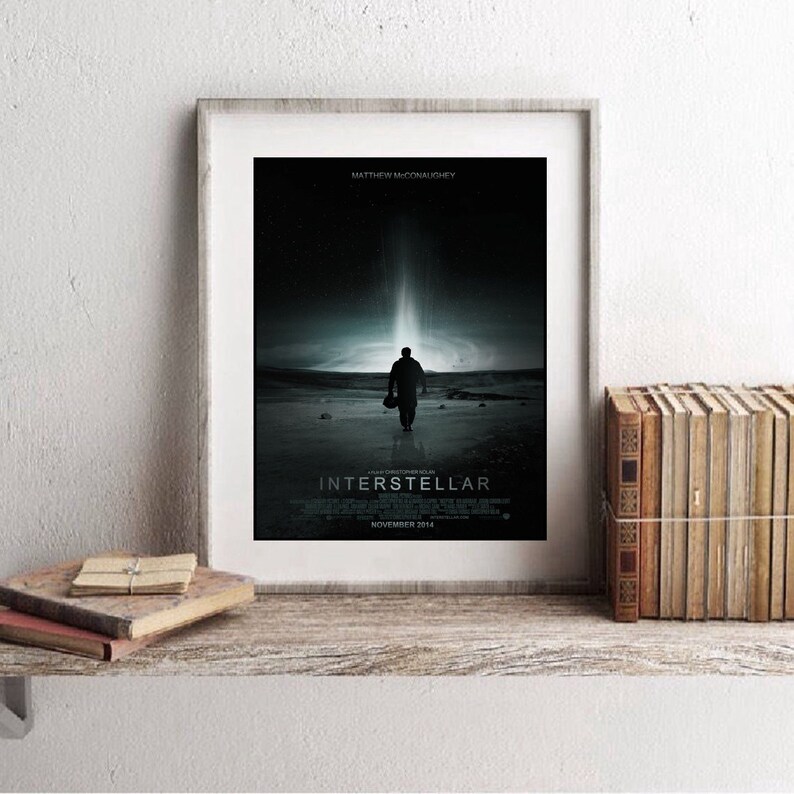 Interstellar Movie Posters and Prints Canvas Painting Wall Art Poster ...