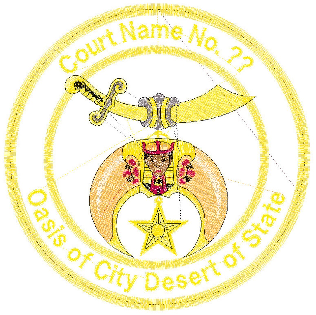 Embroidery Patch - Custom Daughter of Sphinx - Etsy