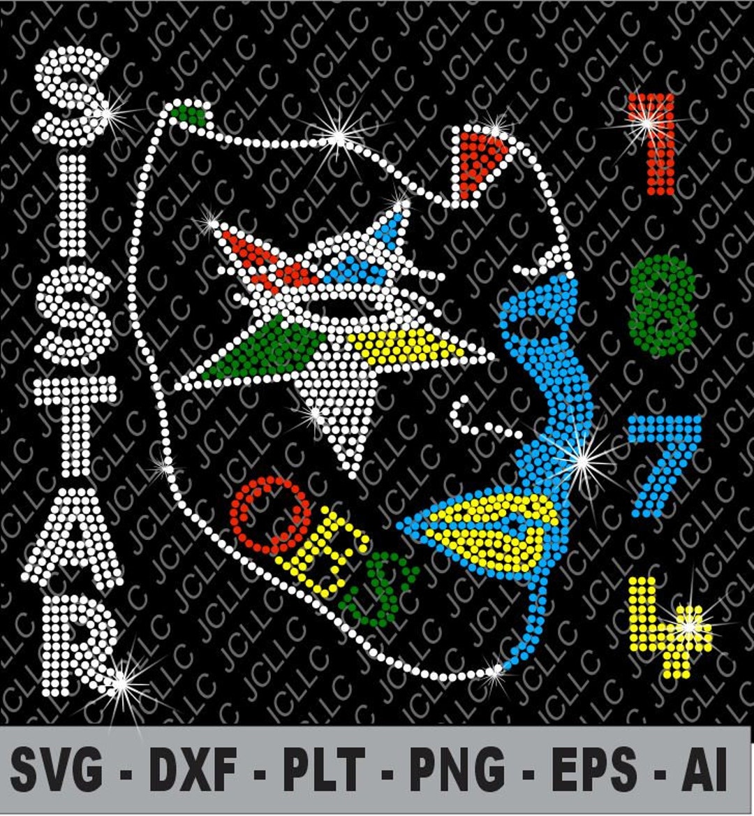 Rhinestone Template - OES Mask Design 1 - Etsy