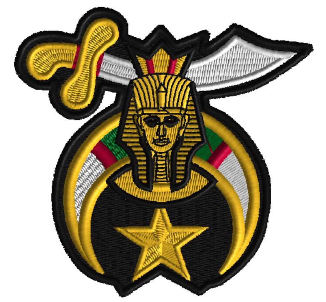 Embroidery Patch - Shriner Logo - Etsy