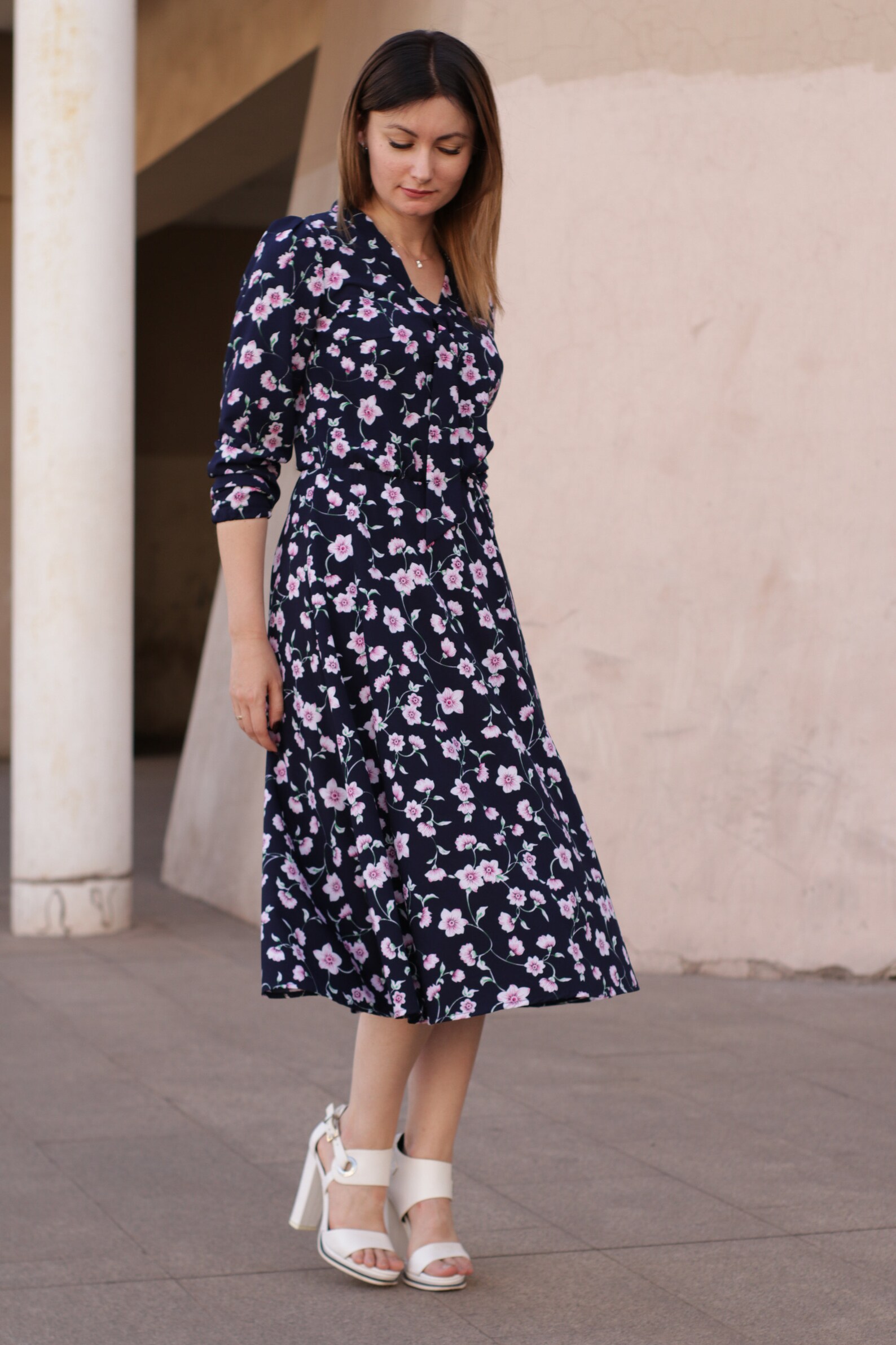 Evening Silk Dress Pattern Instant Download Feminine Dresses for Women ...