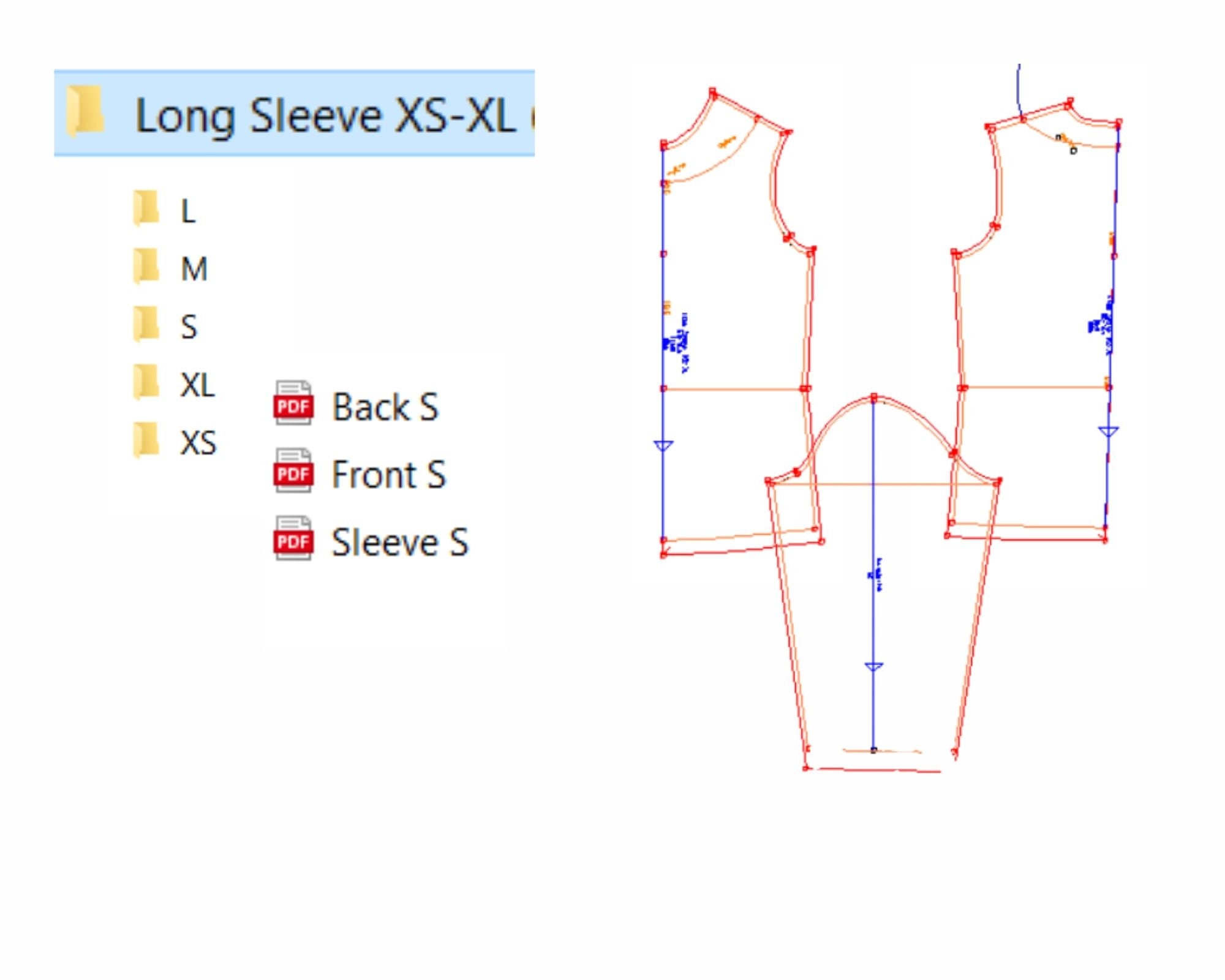 Long Sleeve T-shirt Sewing Pattern: Women's Sailor Top (PDF Pattern) - Etsy
