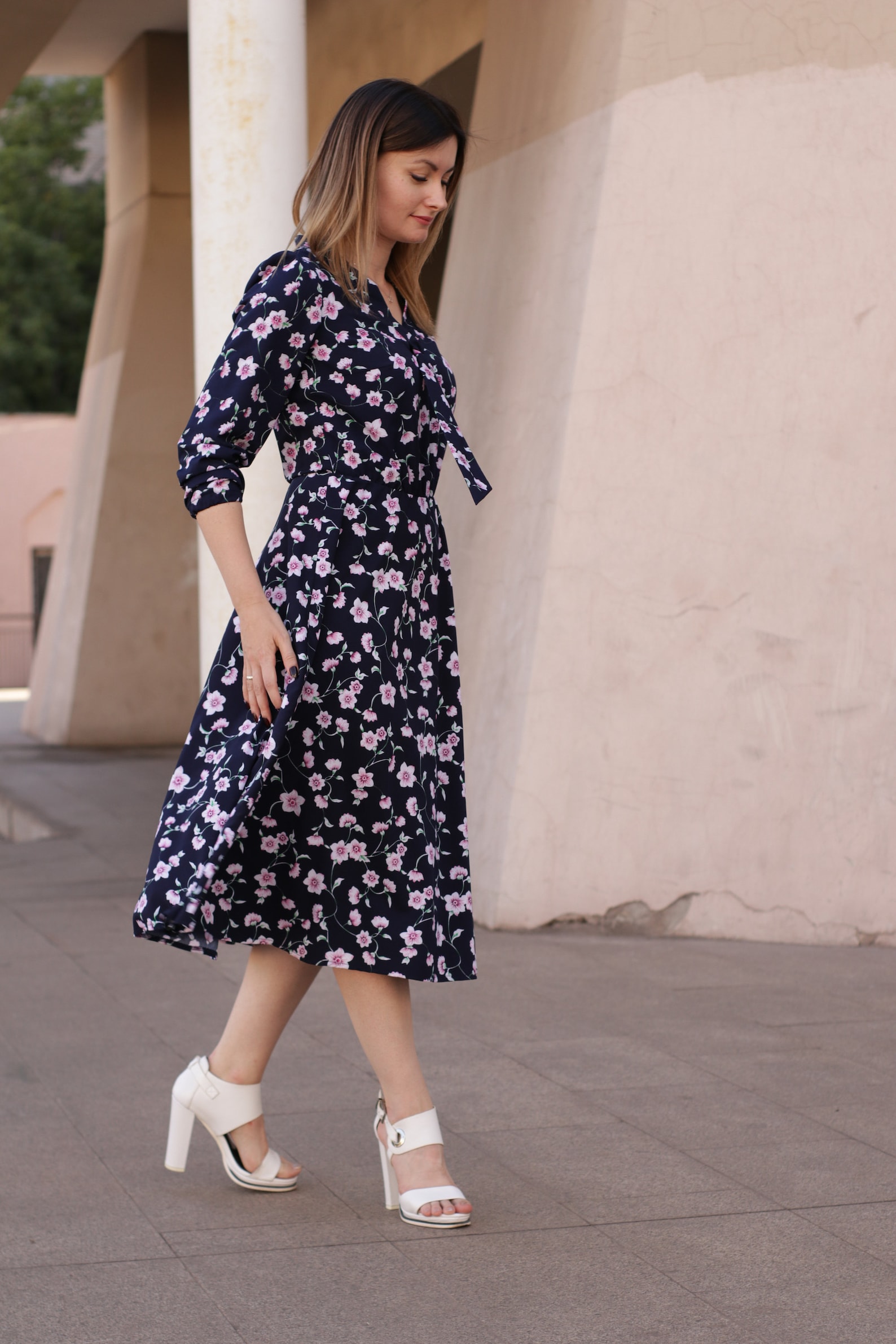 Evening Silk Dress Pattern Instant Download Feminine Dresses for Women ...