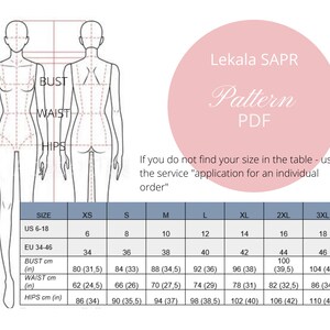 Sewing Pattern Pdf Women Dress Mini Women Clothing Digital Tunic ...