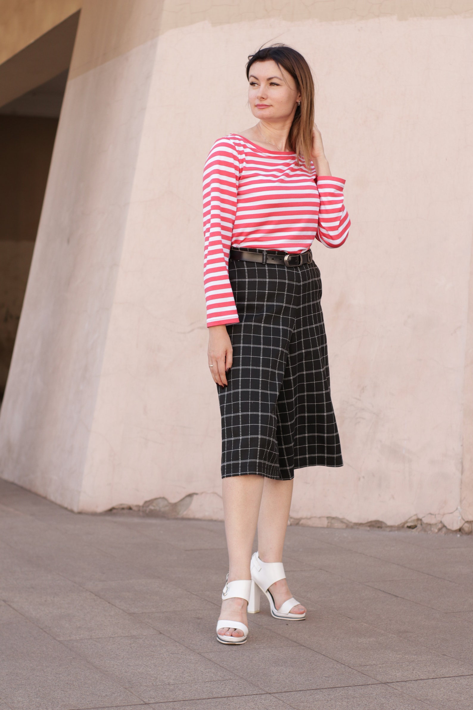 Long Sleeve Sewing Pattern Pdf Top Longsleeve Digital Shirt for Women ...