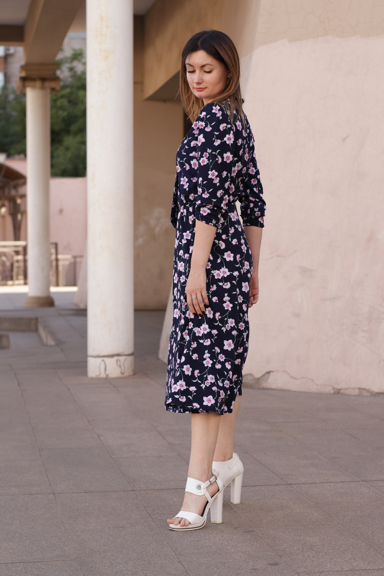 Evening Silk Dress Pattern Instant Download Feminine Dresses for Women ...