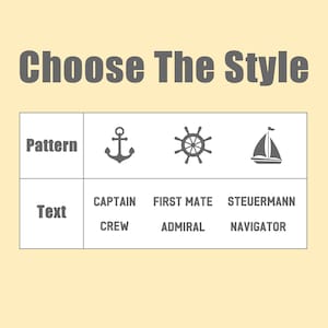 Captain First Mate Custom Hat | Unisex Personalized Embroidery Baseball ...