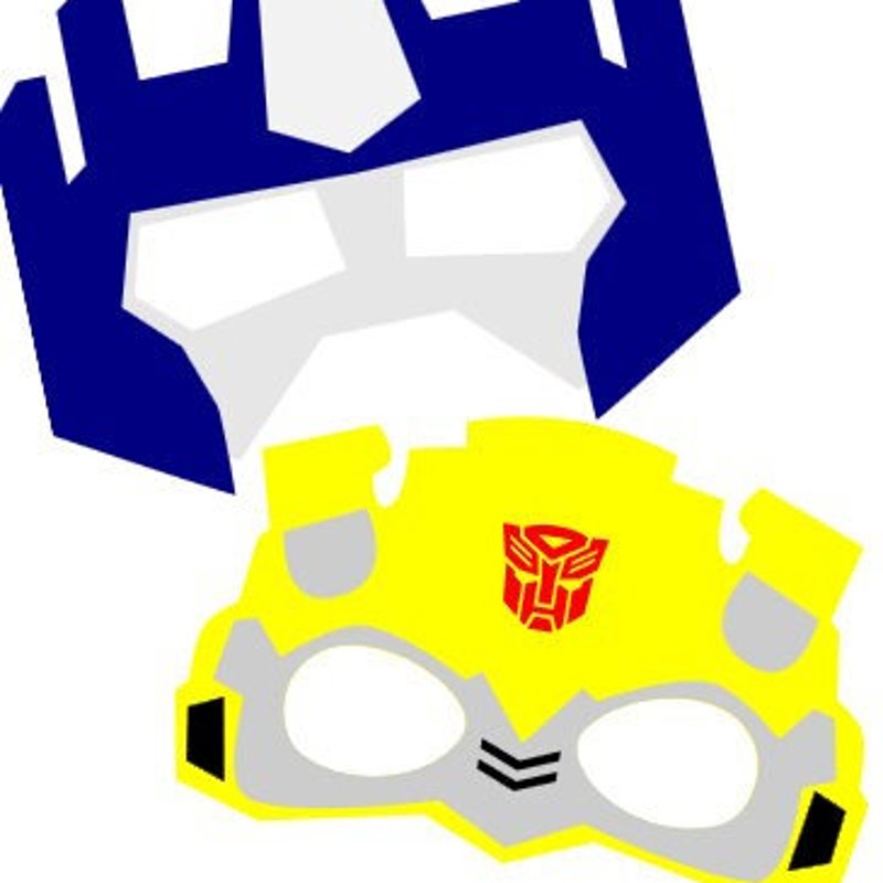 Transformers Mask - Etsy