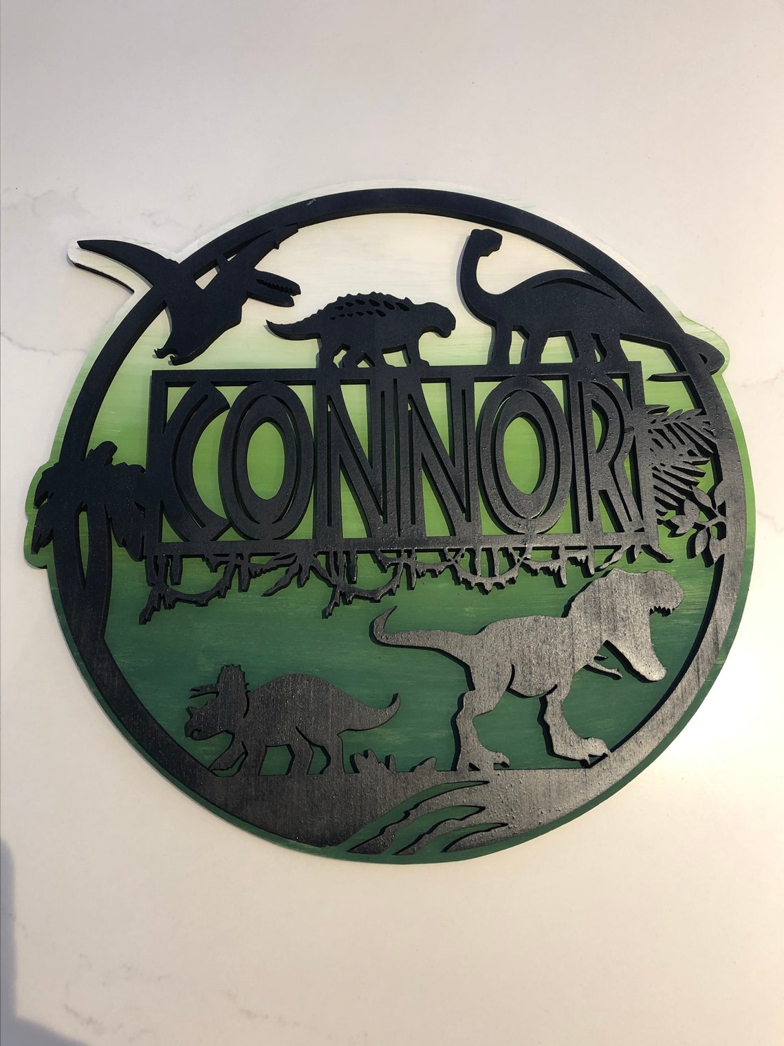 Dinosaur Themed Sign Kids Rooms Sign Personalized Dinosaur - Etsy