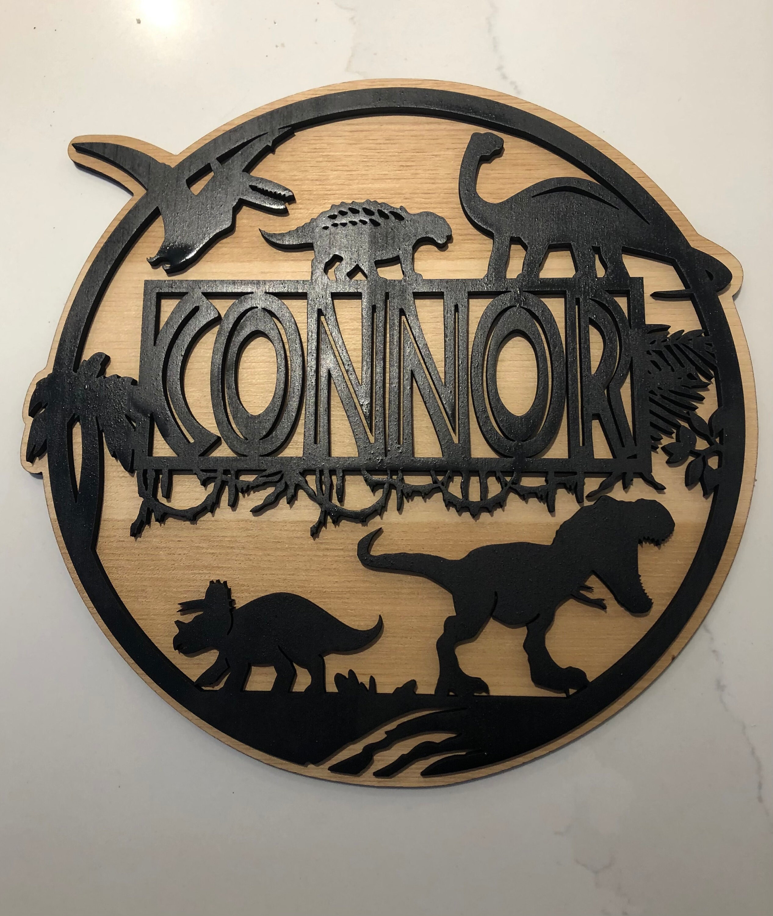 Dinosaur Themed Sign Kids Rooms Sign Personalized Dinosaur - Etsy