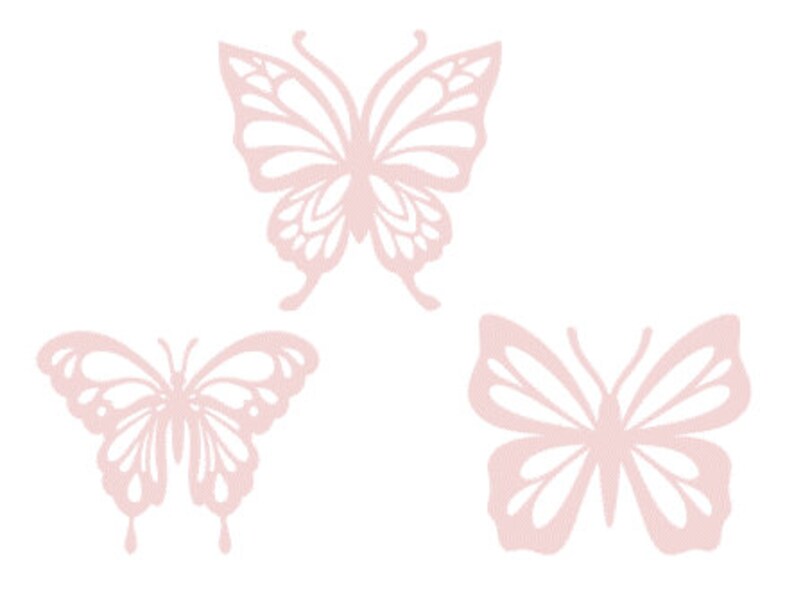 Butterfly Name Plate Name Sign Digital Laser Cut File SVG - Etsy